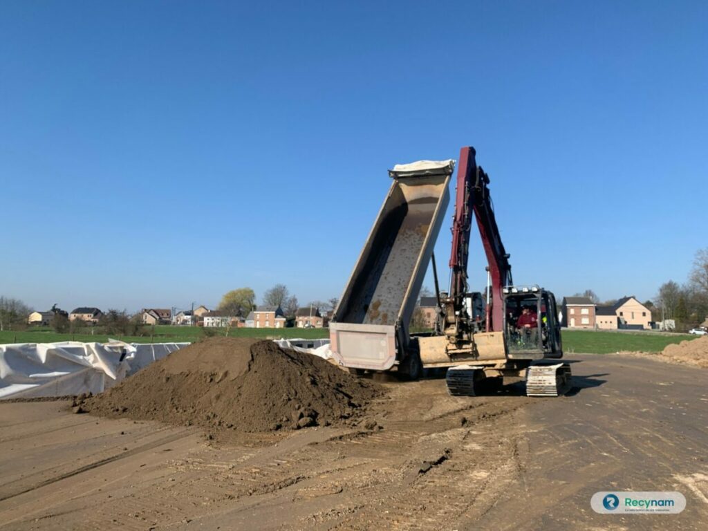 Les déchets inertes des recyparcs valorisés dans les travaux du futur ...